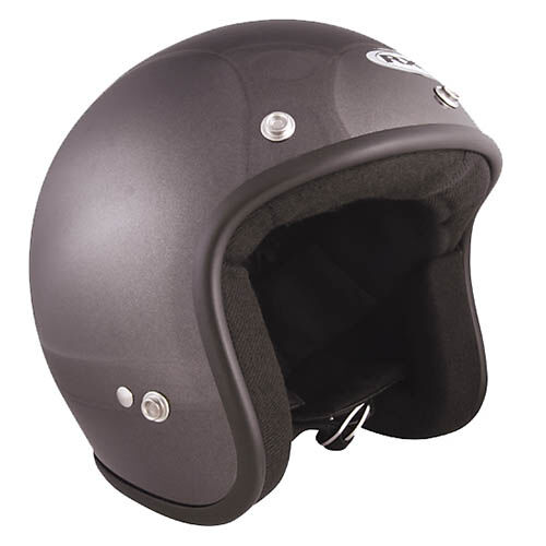 RXT CHALLENGER OPENFACE GUNMETAL HELMET – Shark Leathers